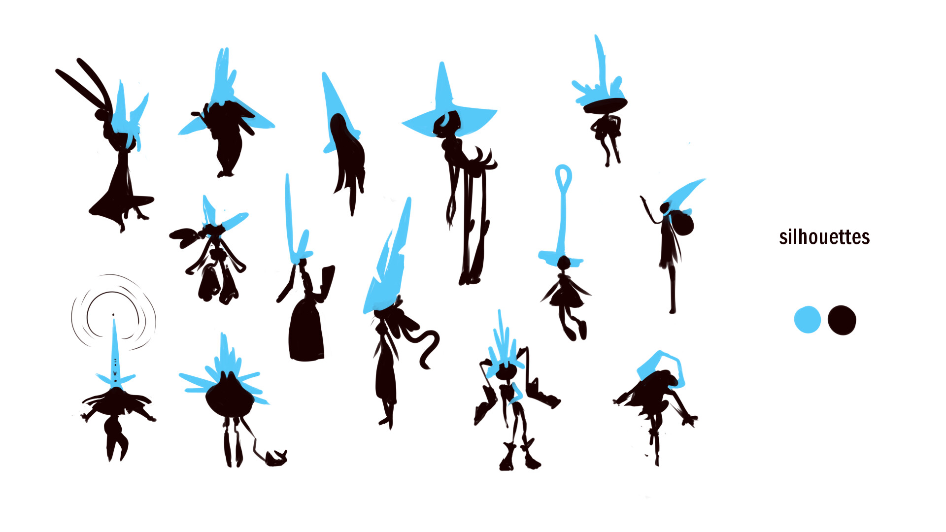 ArtStation - Azul's Chara design PROCESS