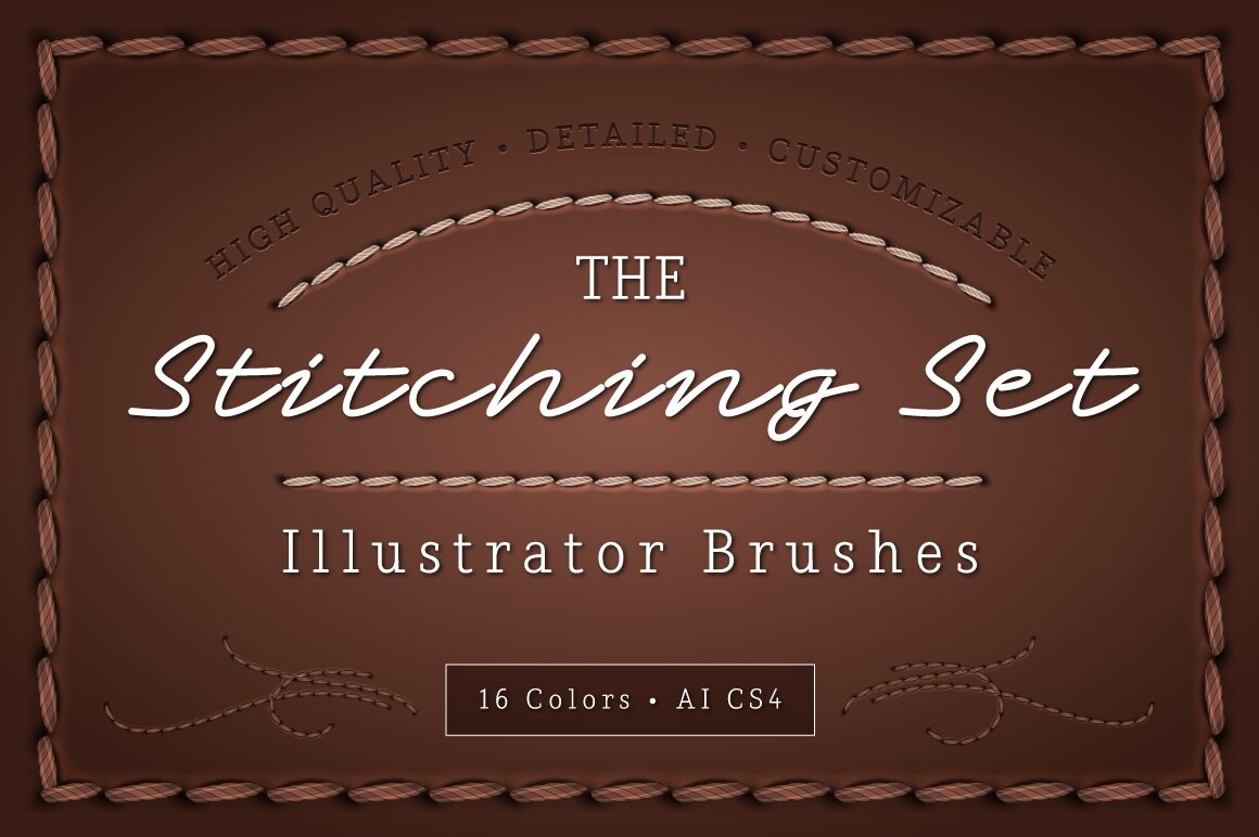 ArtStation - The Stitching Set AI Brushes