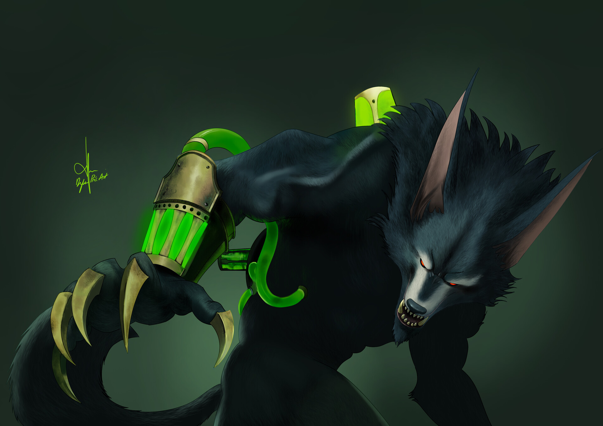 ArtStation - Warwick Fan Art from League of Legends