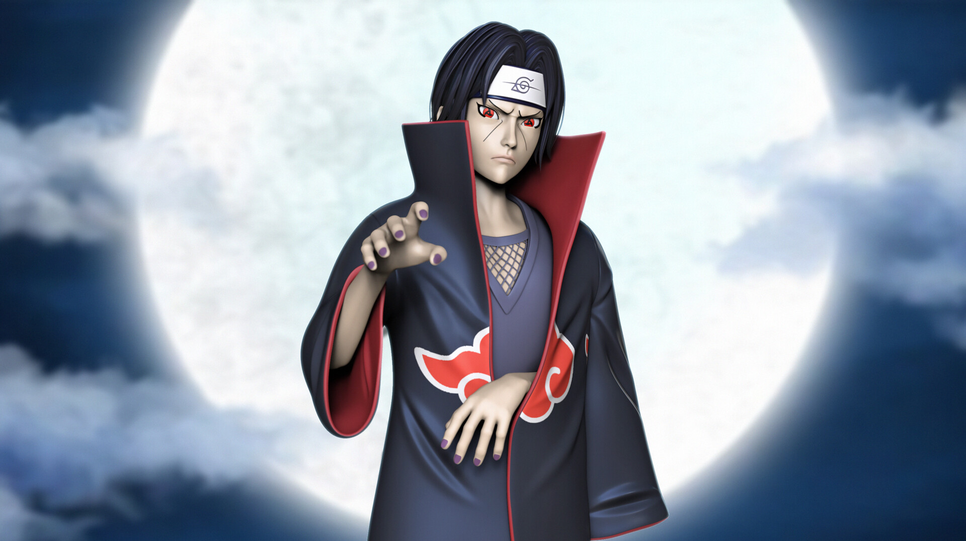 ArtStation - Itachi Uchiha Fan Art