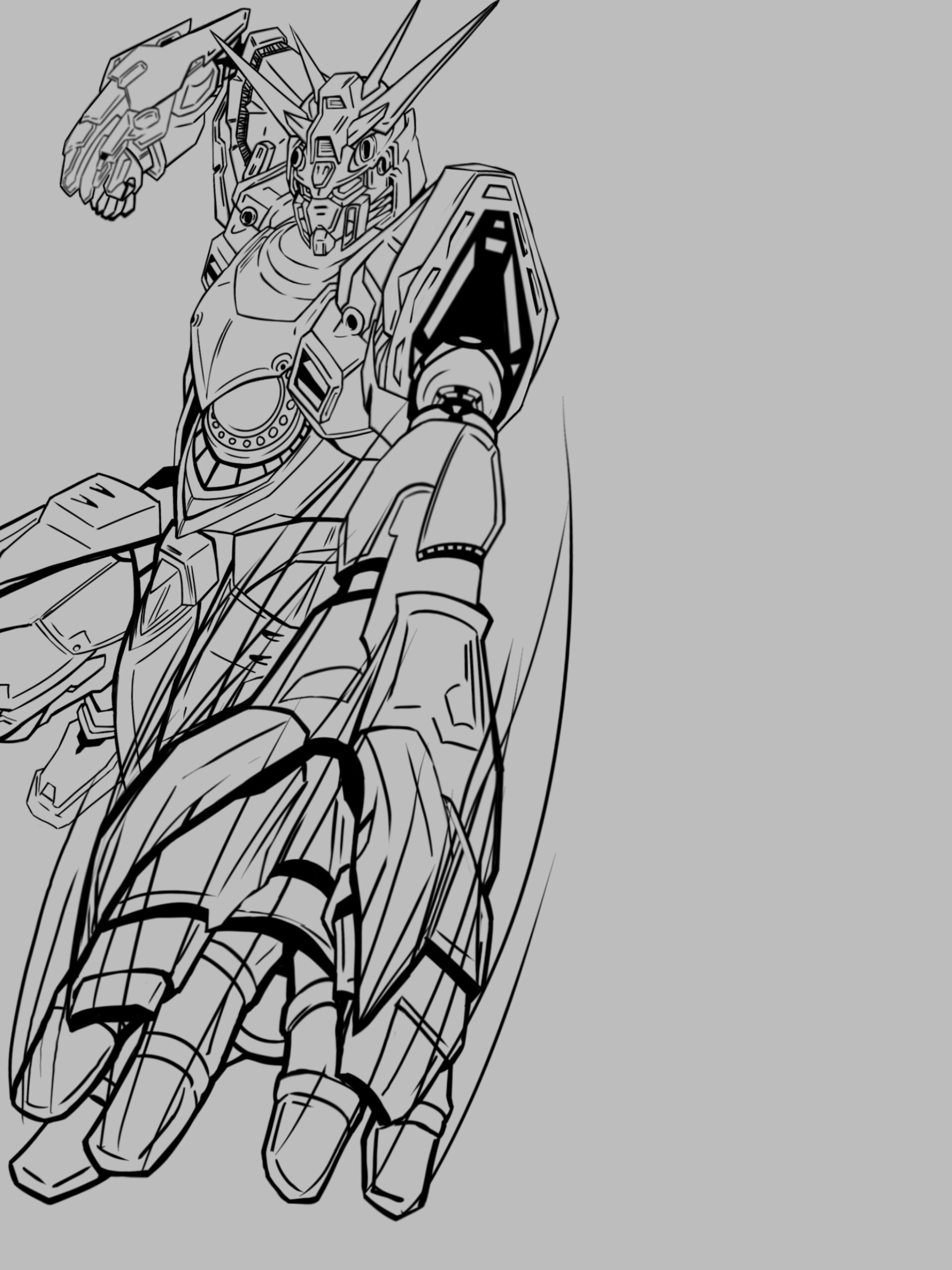 g gundam coloring pages