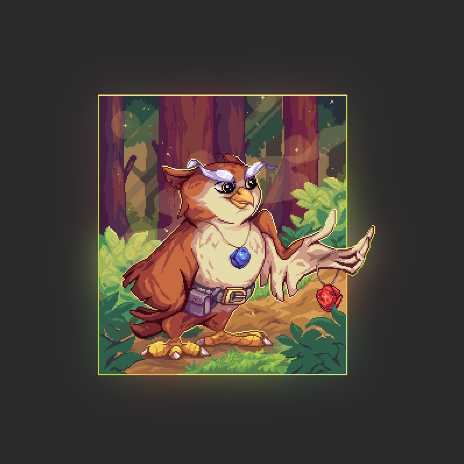 ArtStation - Owl trader