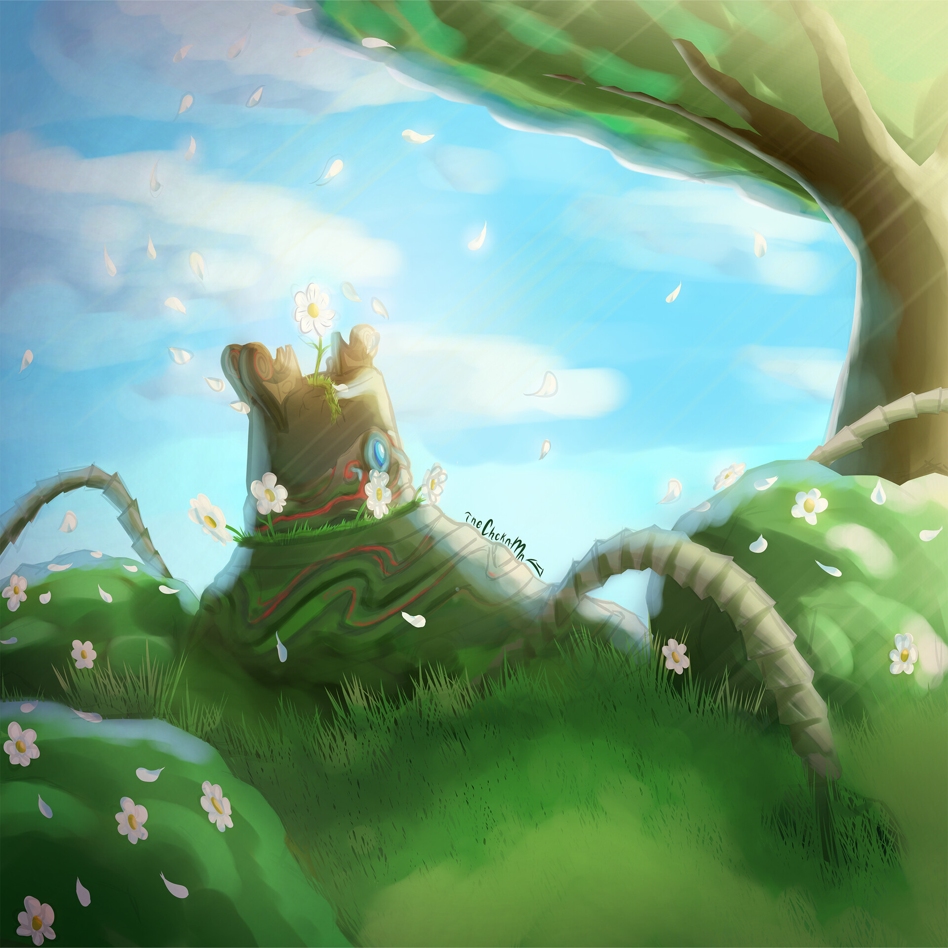 ArtStation - Legends of Zelda Breath of the Wild Guardian