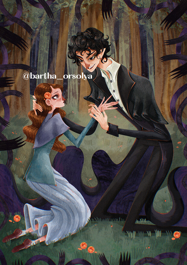 ArtStation - The spectre bride - William Harrison Ainsworth