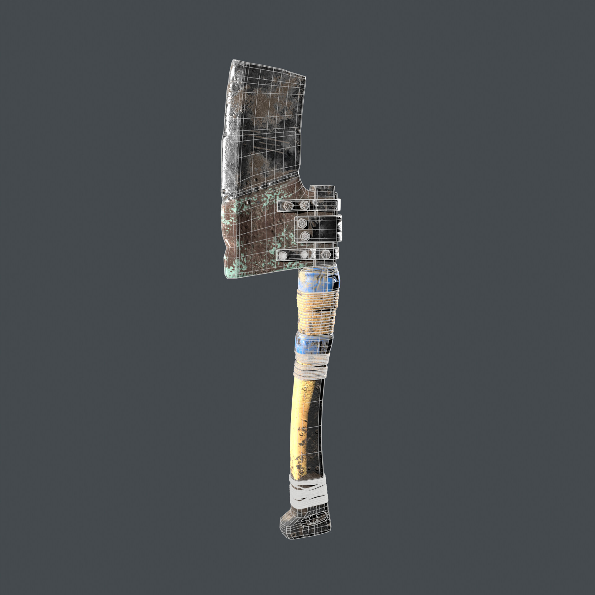 Suleman Ali - post apocalyptic axe