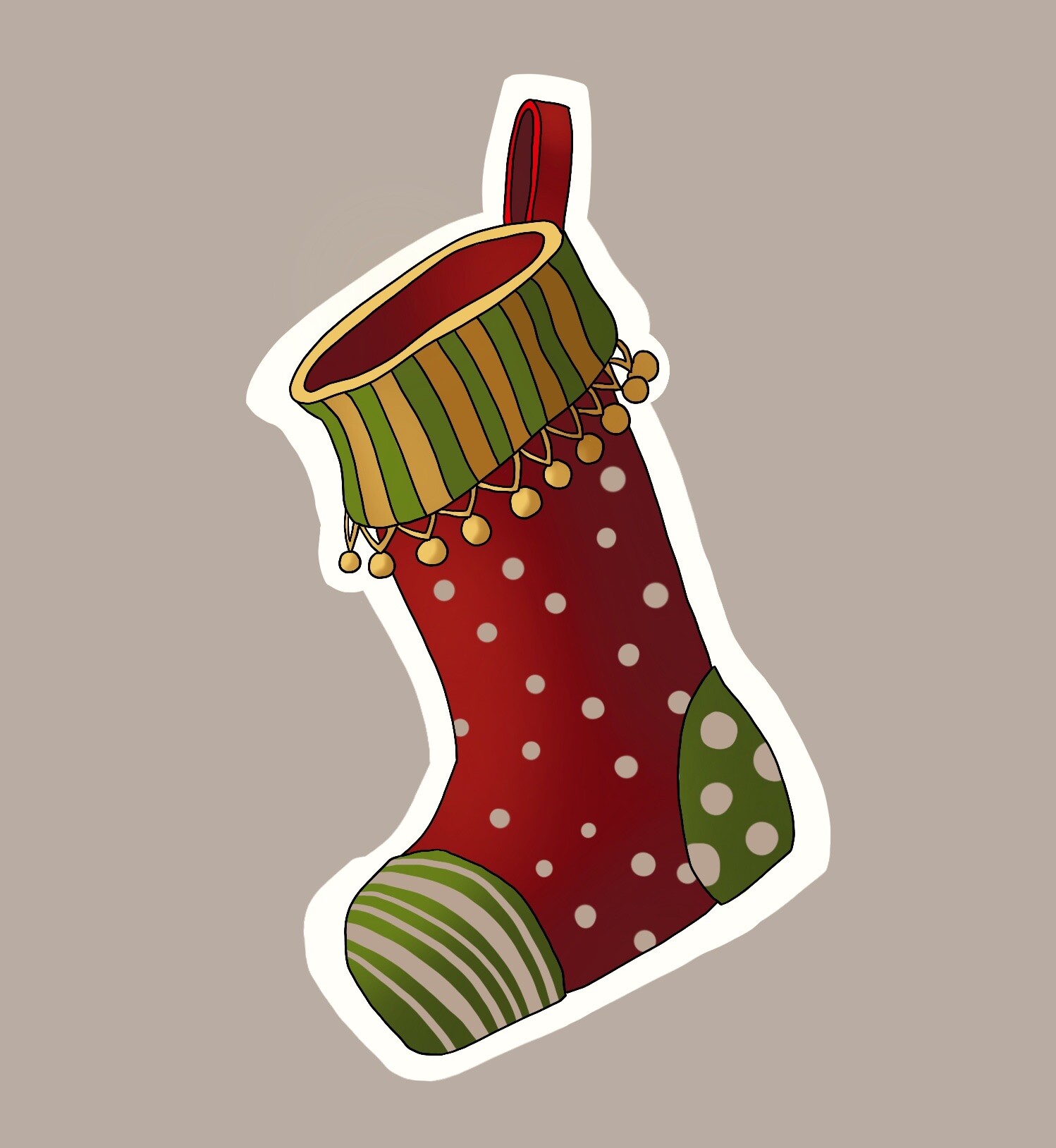 ArtStation - Christmas stocking