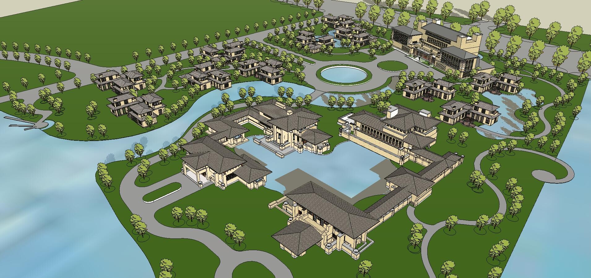 ArtStation - vacation spot-Resort-Fashion Leisure Hotel-0226