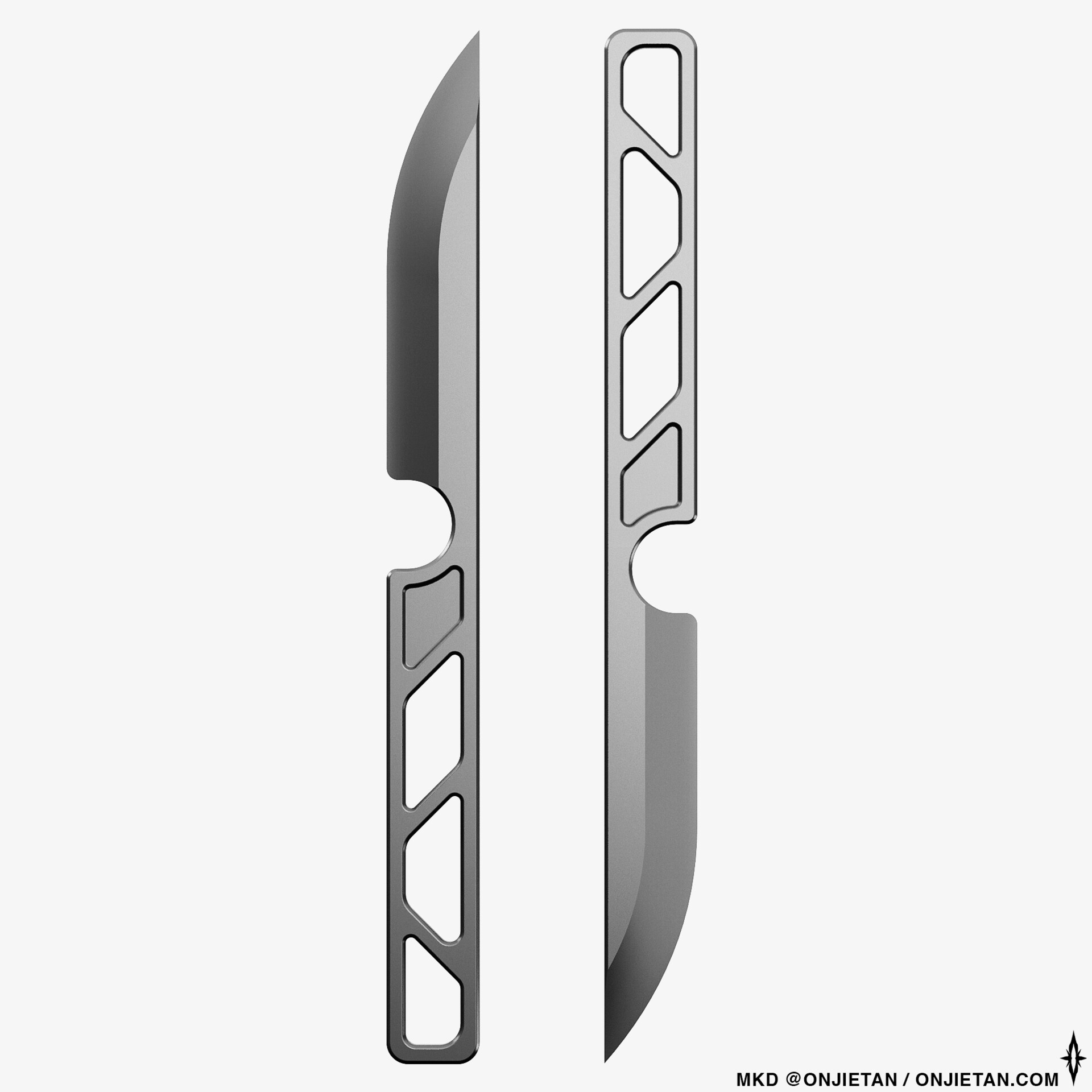 ArtStation - Modern Knife Design
