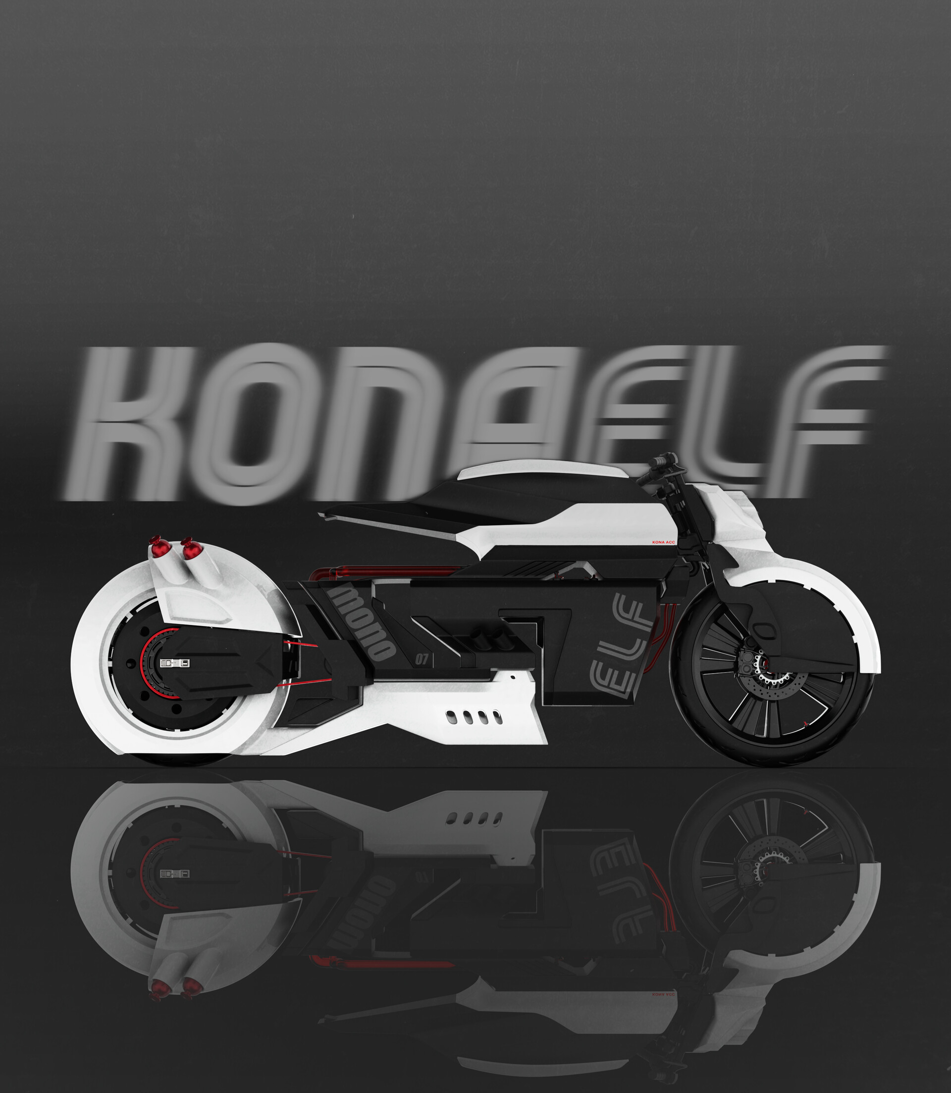 ArtStation - 3D motorcycle prototype