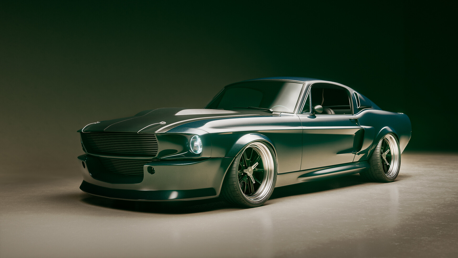 ArtStation - Custom 67 GT500 - Wide Body