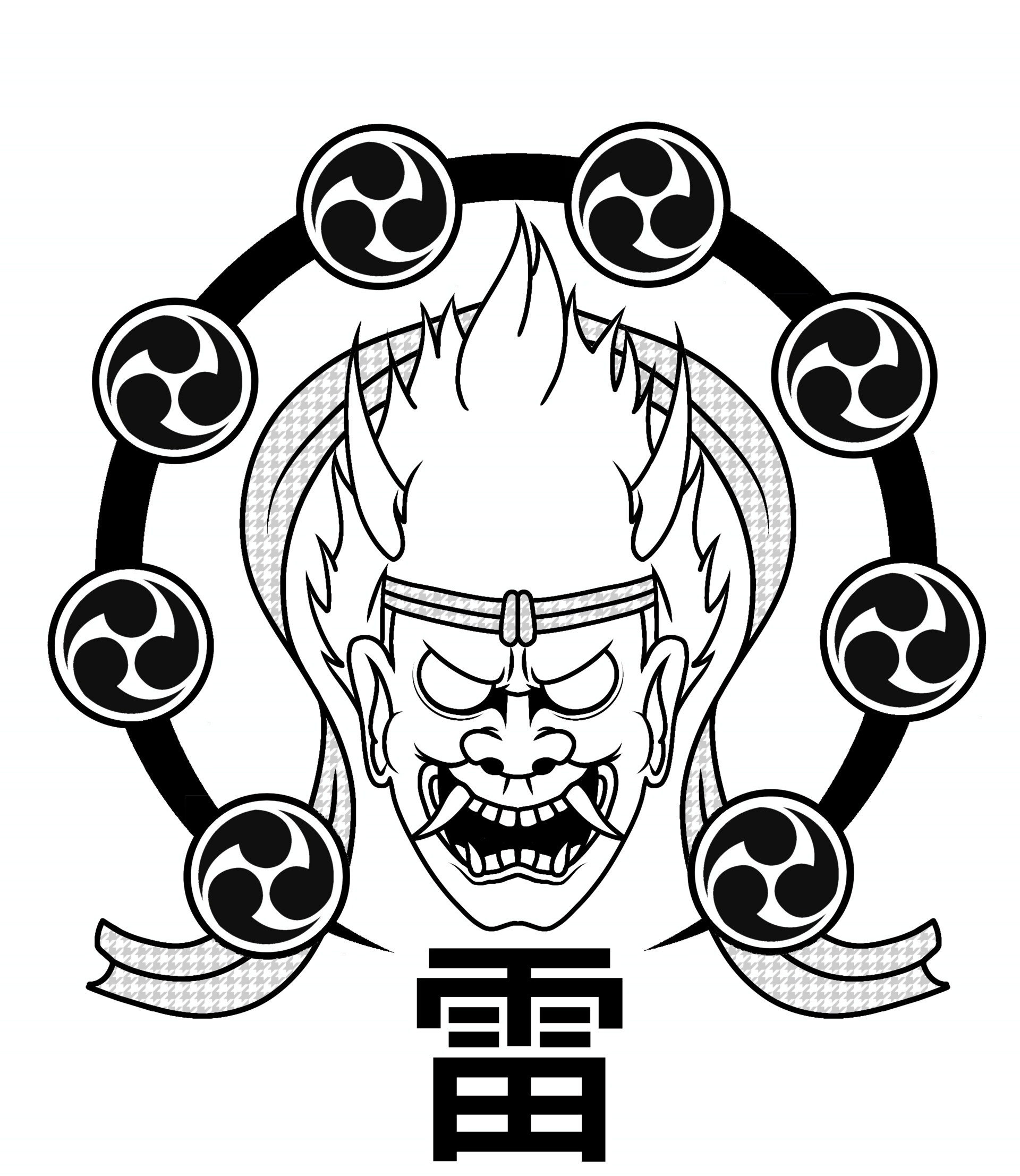 Antonio Marley - Japanese Mythology Logos