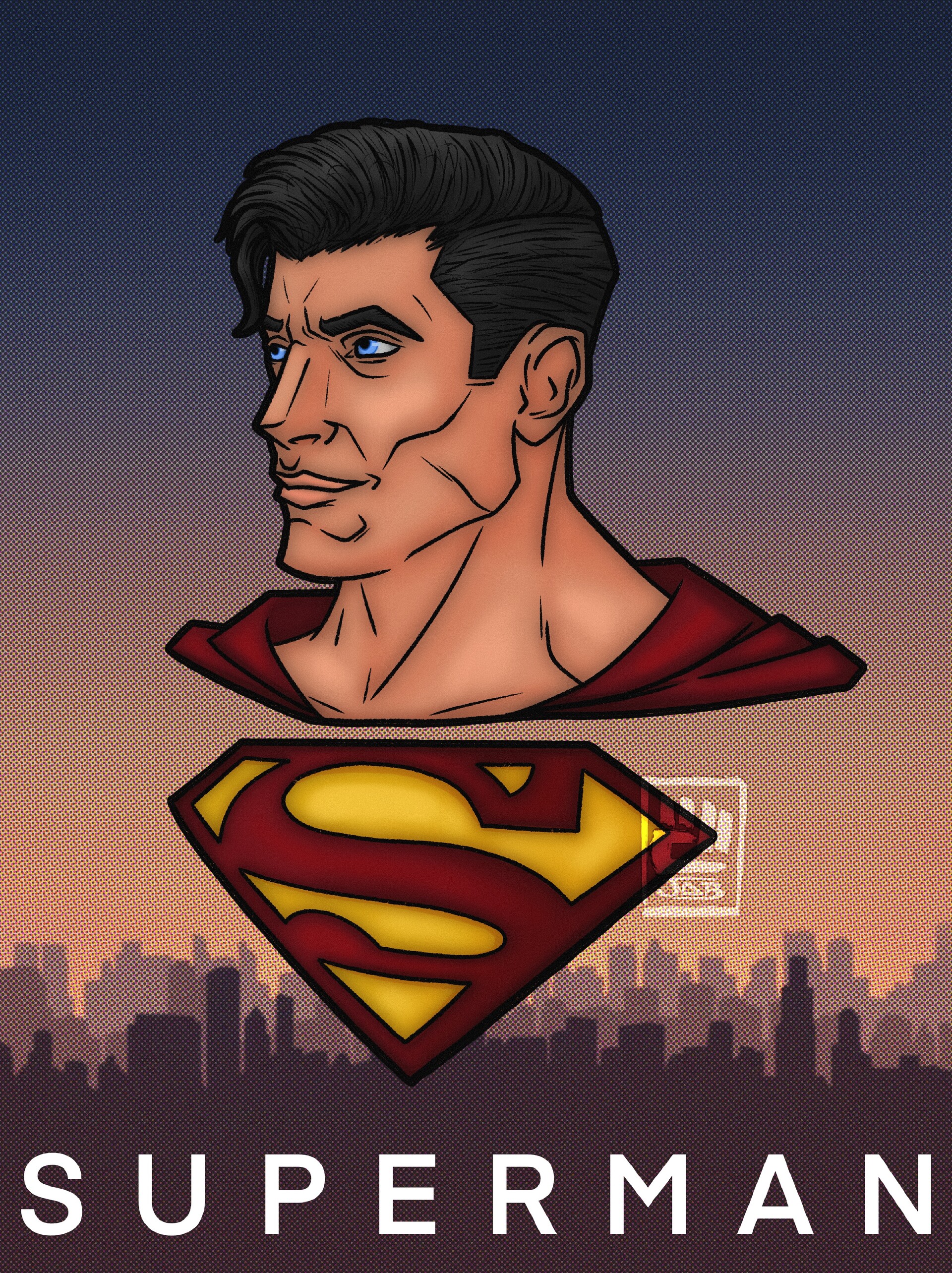 ArtStation - Superman Wallpaper