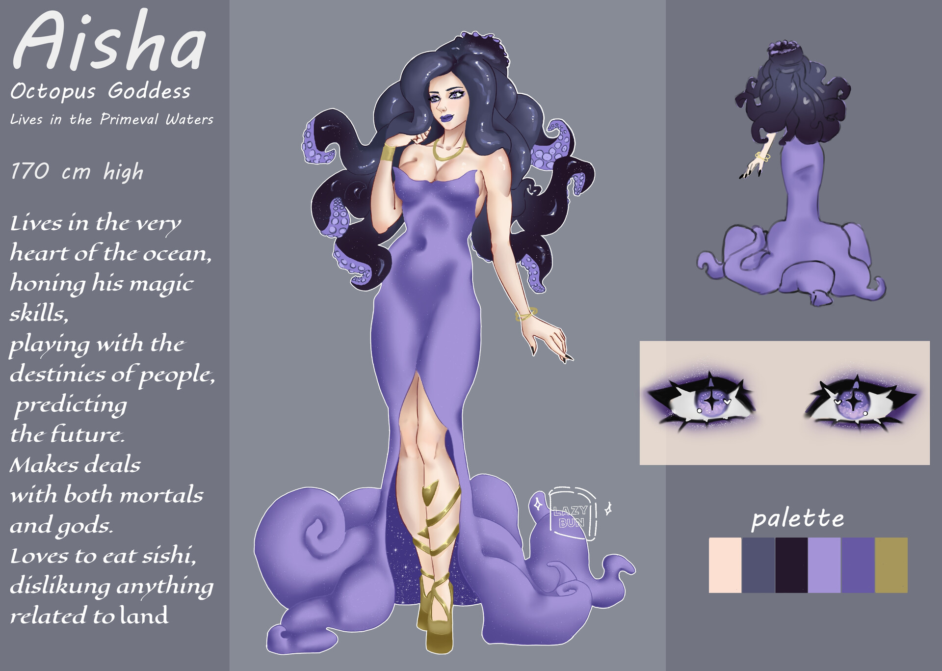 ArtStation - my OC Aisha,reference