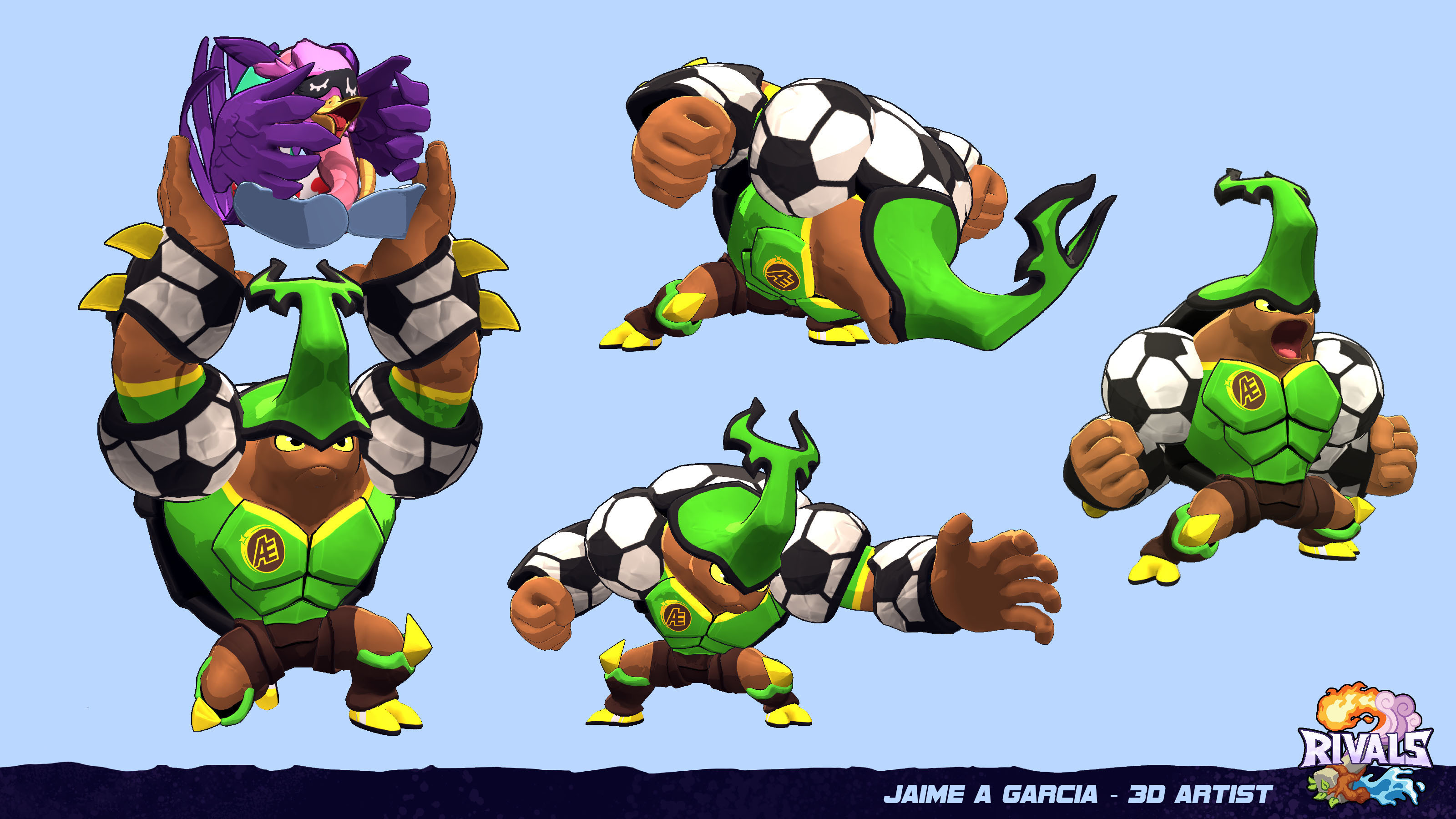 Jaime A Garcia [JAG] - Soccer Kragg Skin