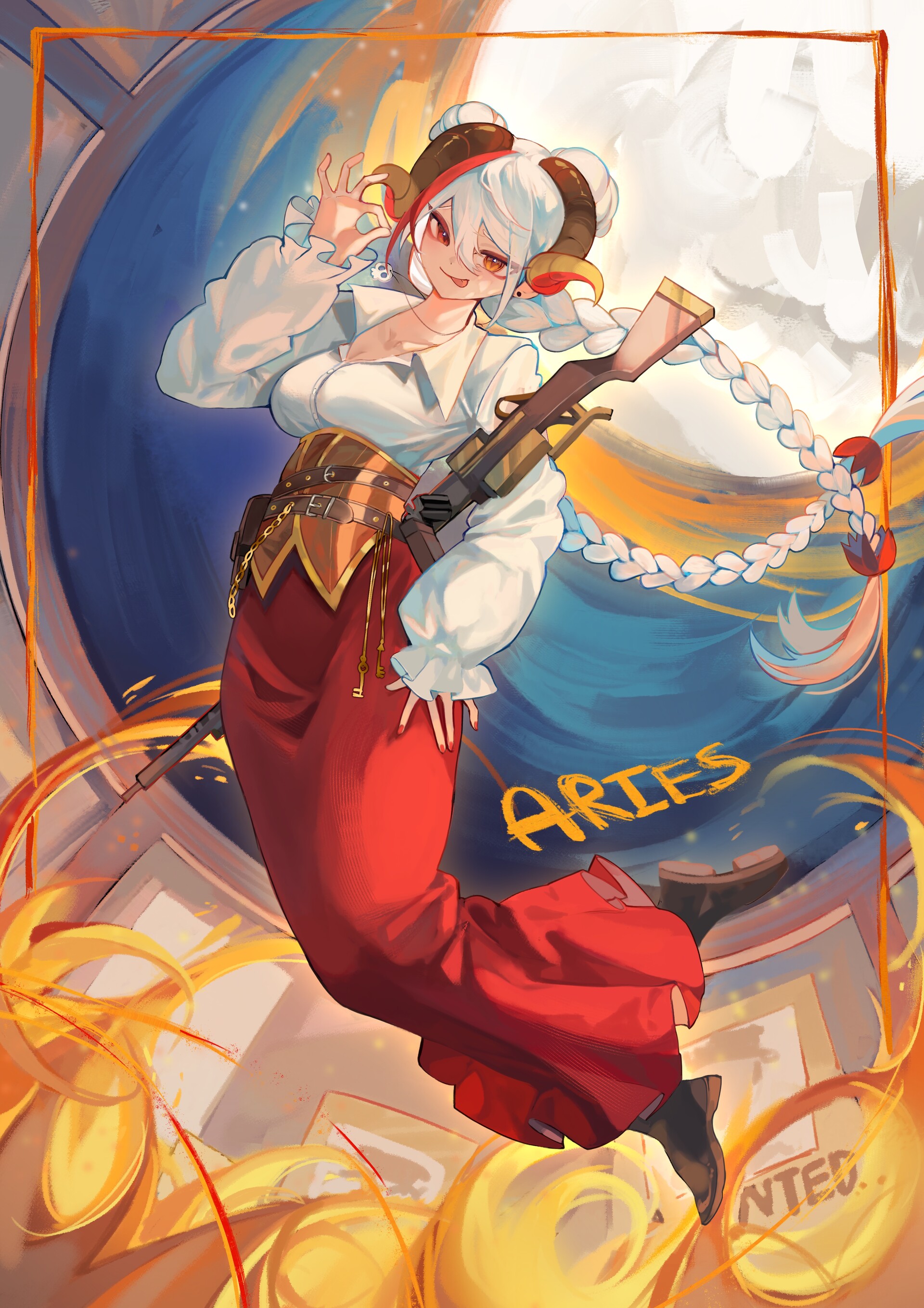 ArtStation - Horoscope design series (WIP)