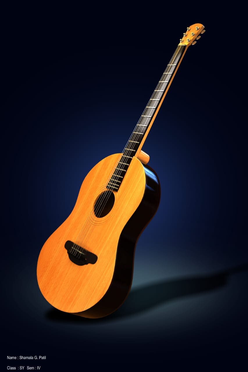 ArtStation - Guitar model