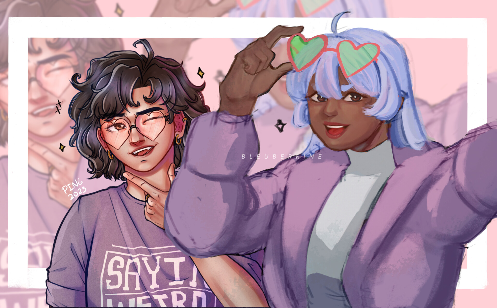 ArtStation - Persona Collab! w/ Pingdraws