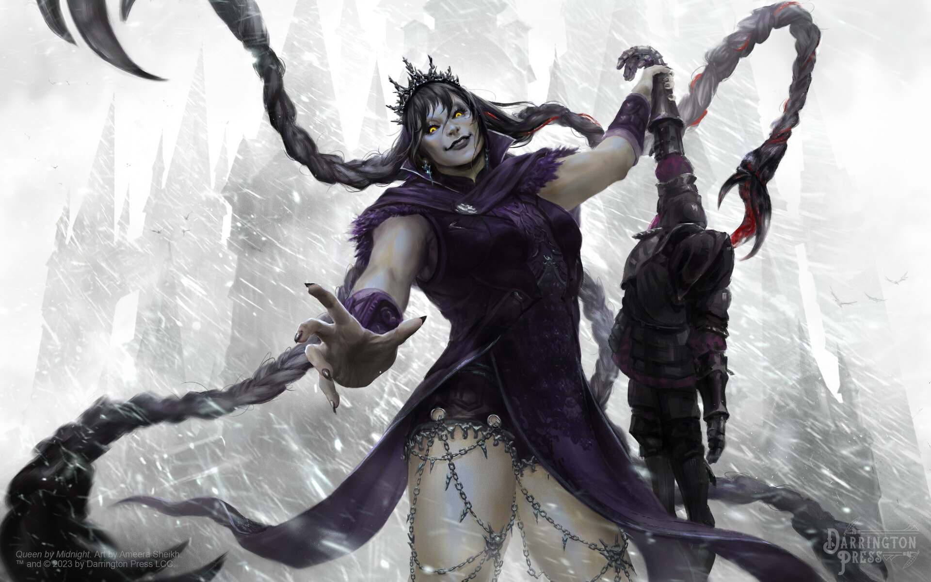 ArtStation - Freya | Queen by Midnight