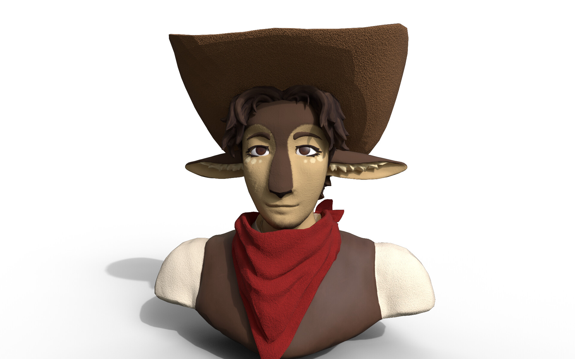 ArtStation - Arlo - Bust sculpt