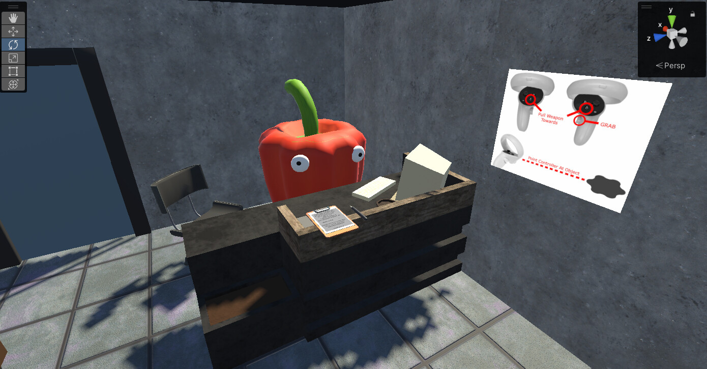 Brodie Zban - Getting Fruity (With a Gun) -- VR 2-week project