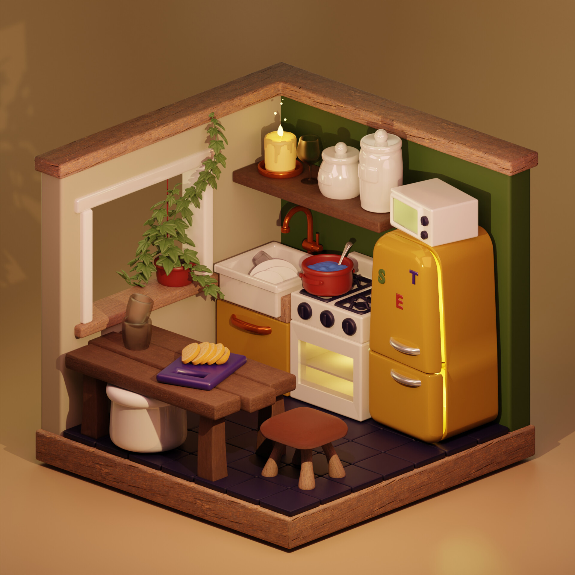 ArtStation - Kitchen