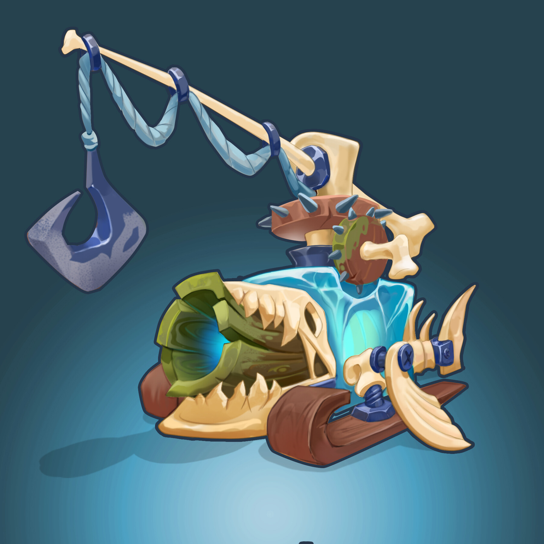 ArtStation - The concept of an ice Age weapon