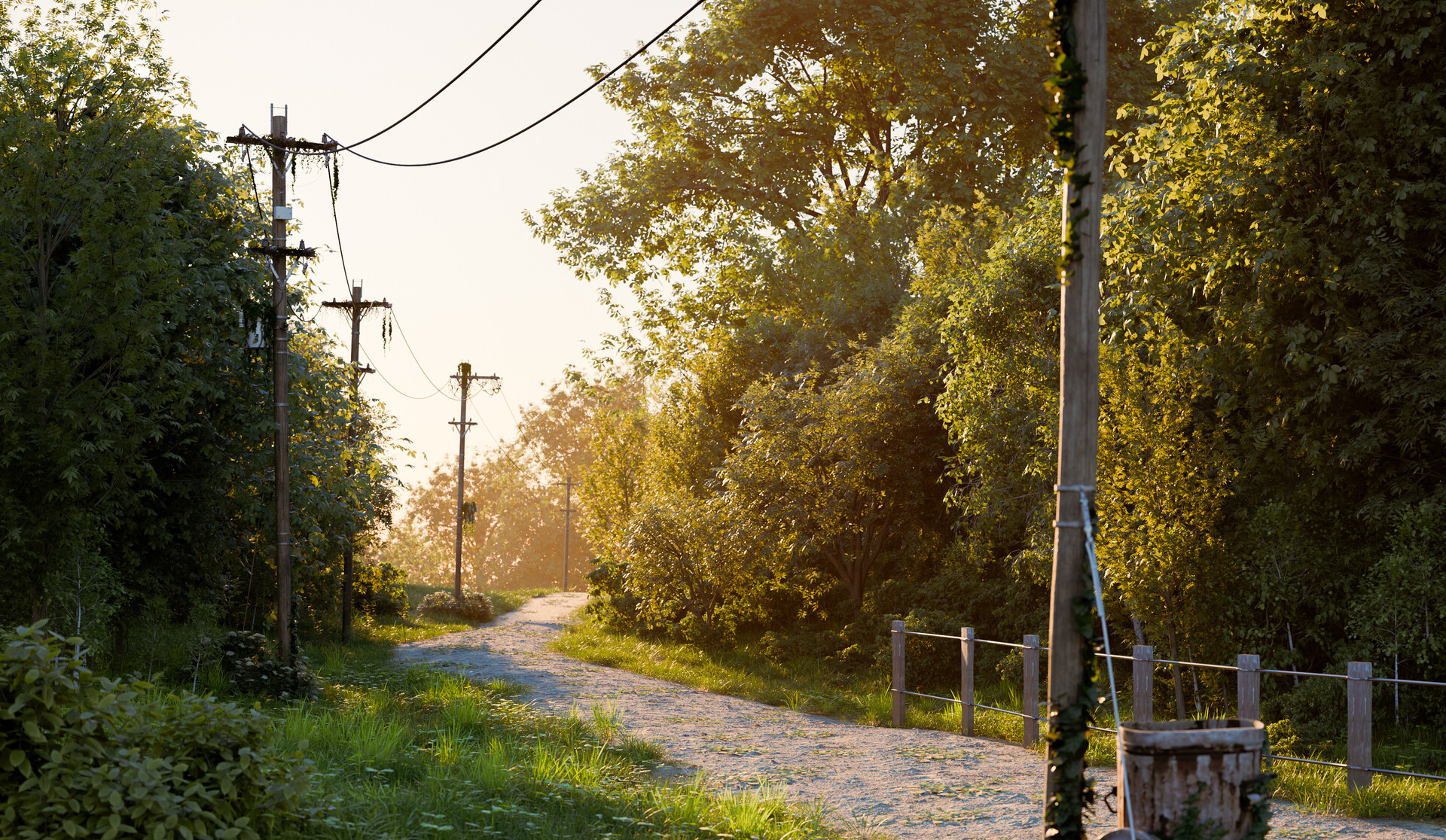 ArtStation - Lost on a Bushwalk