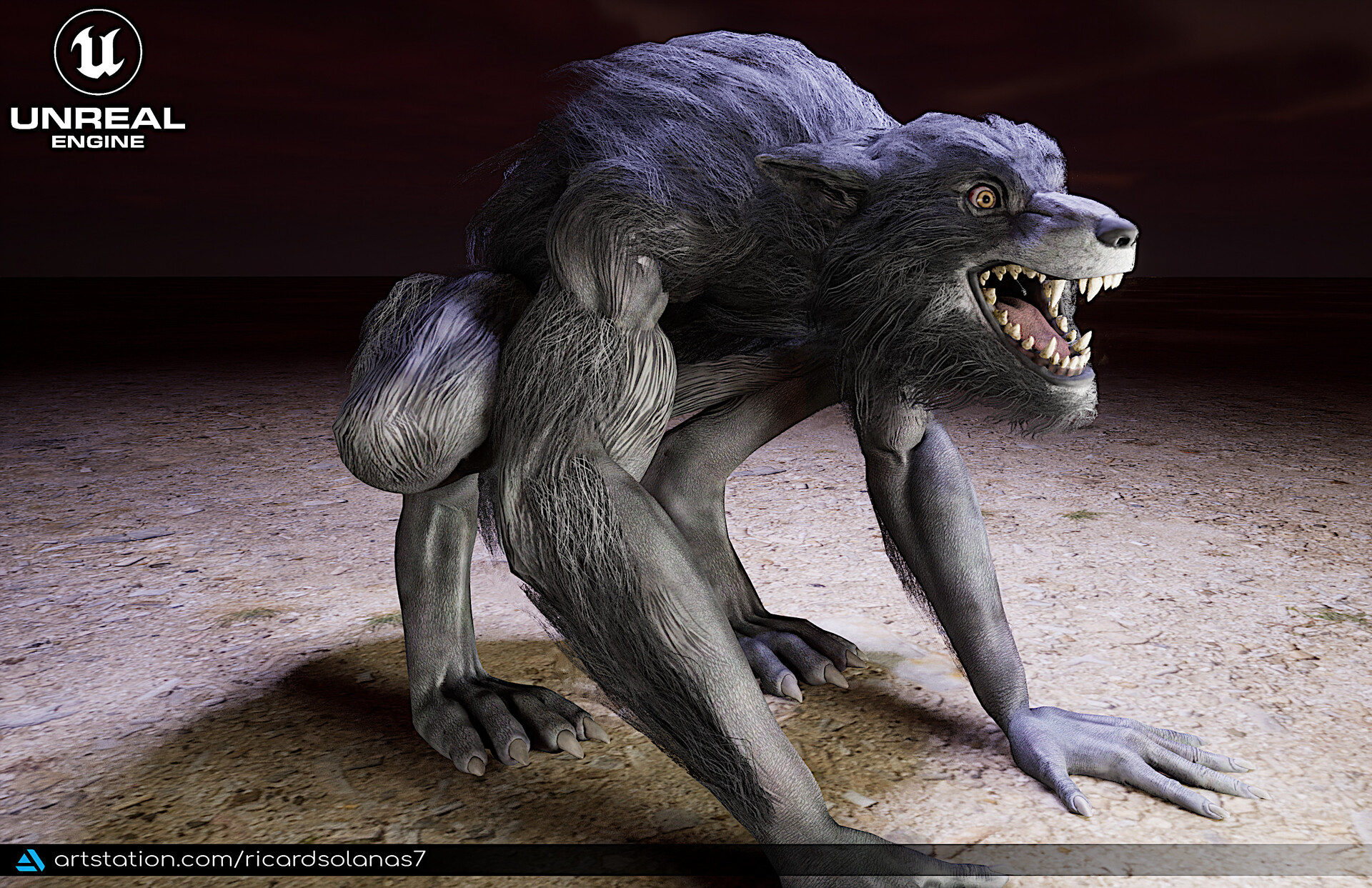 ArtStation - Werewolf