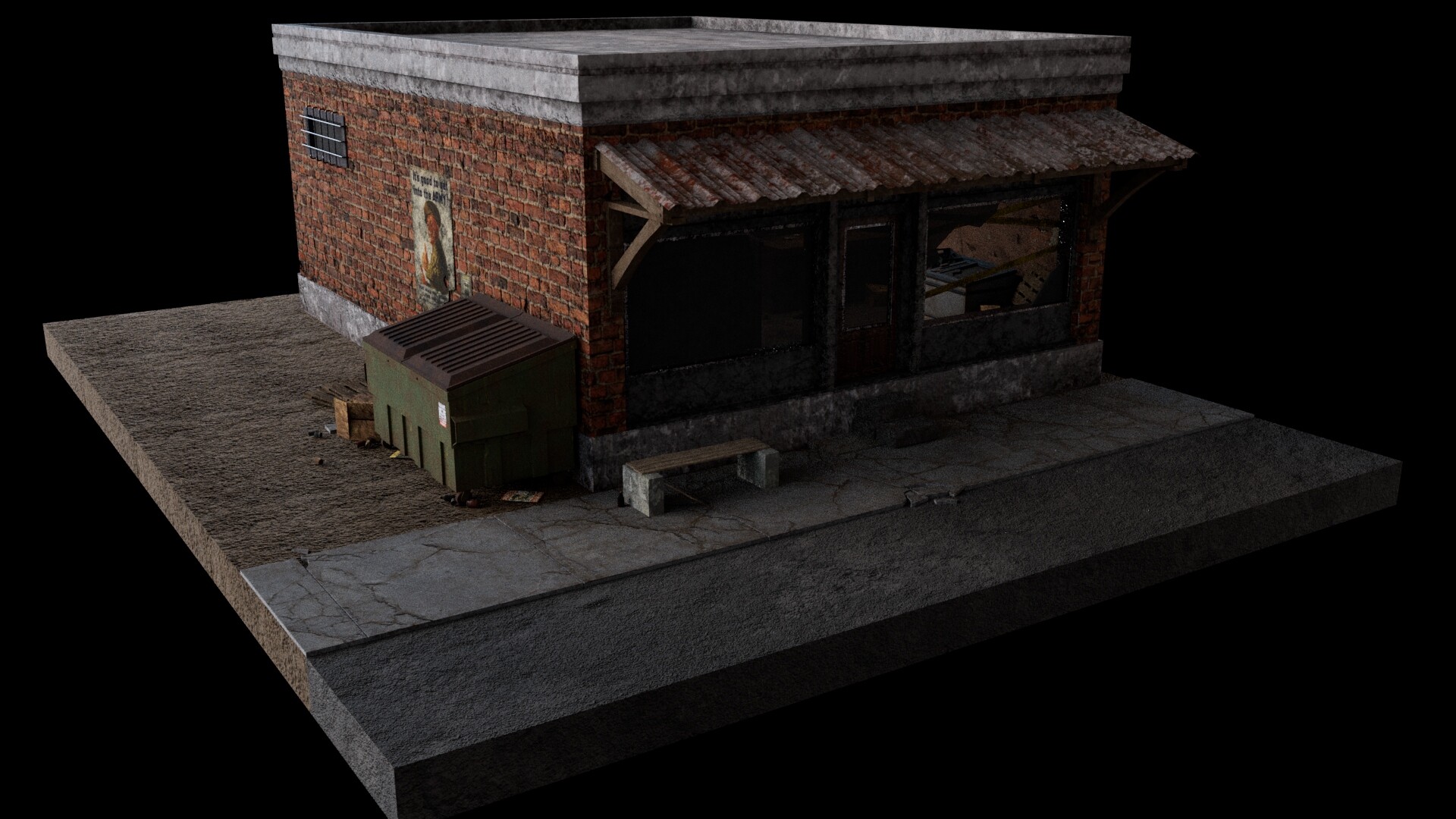 ArtStation - Abandoned Store