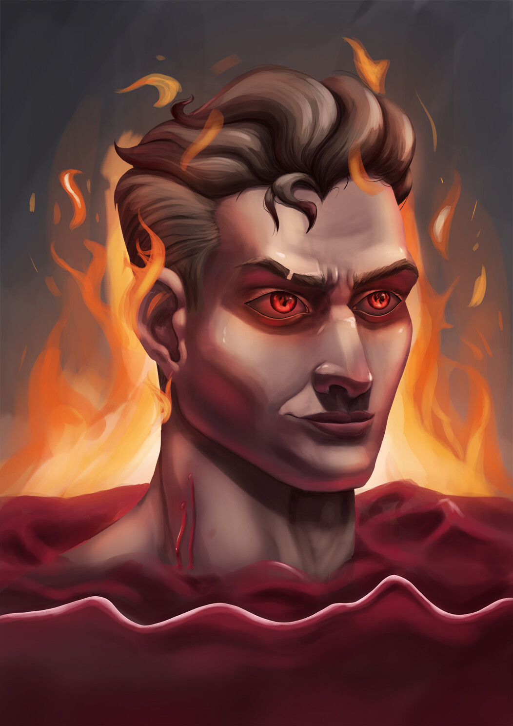 ArtStation - Angry Vampire