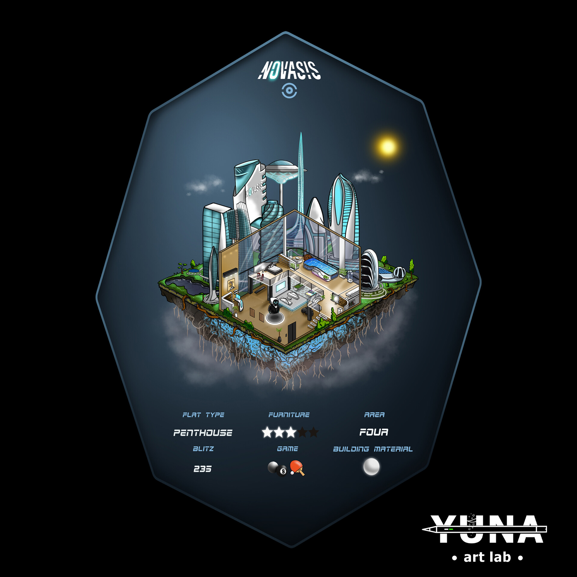 ArtStation - NFT Project "Novasis"