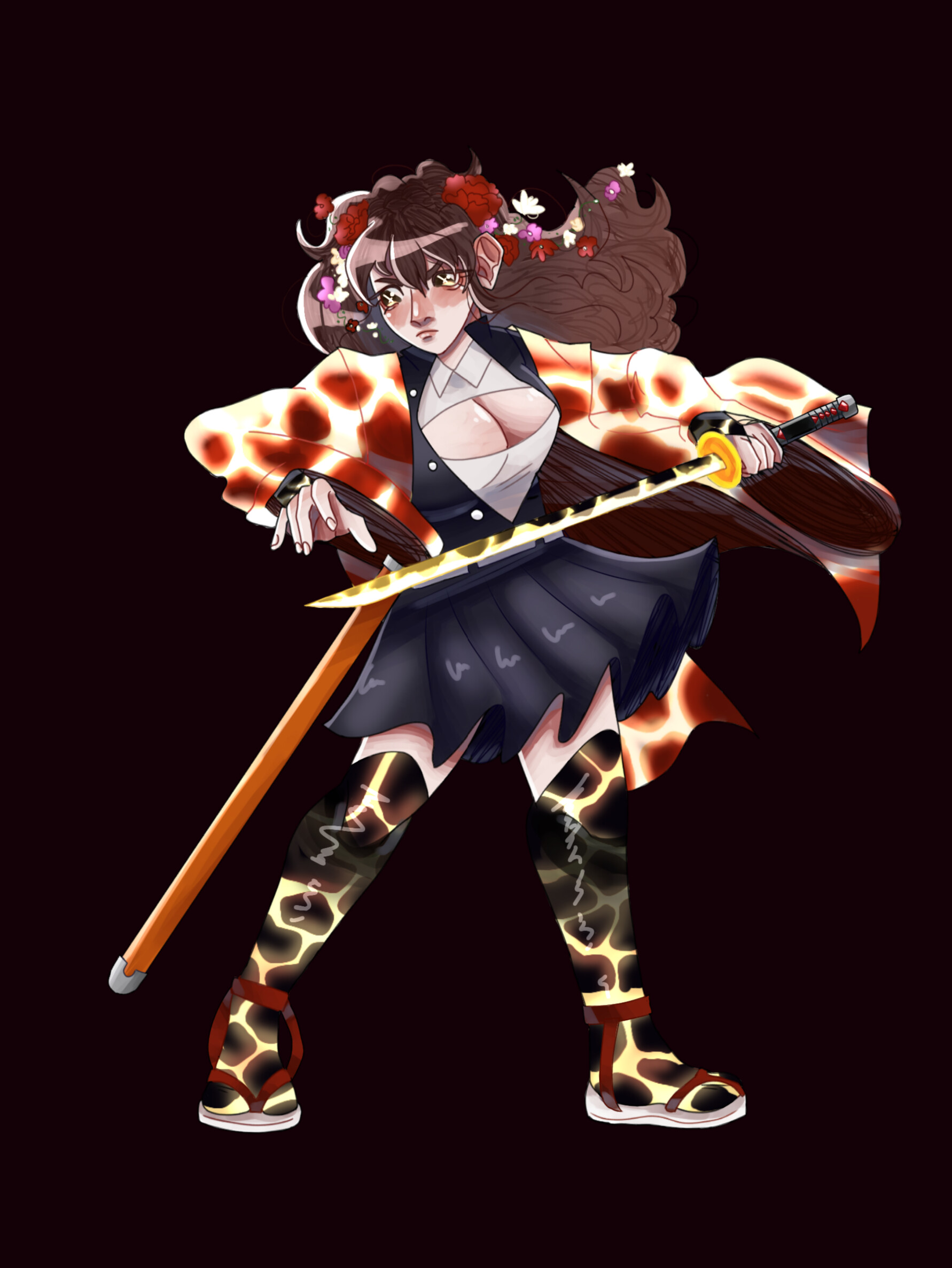 ArtStation - Demon Slayer 4: The Lava Hashira