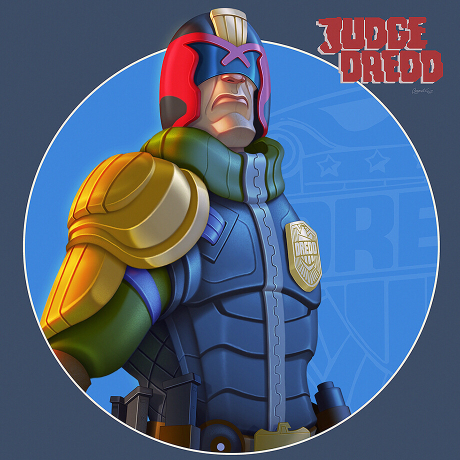 ArtStation - Judge Dredd