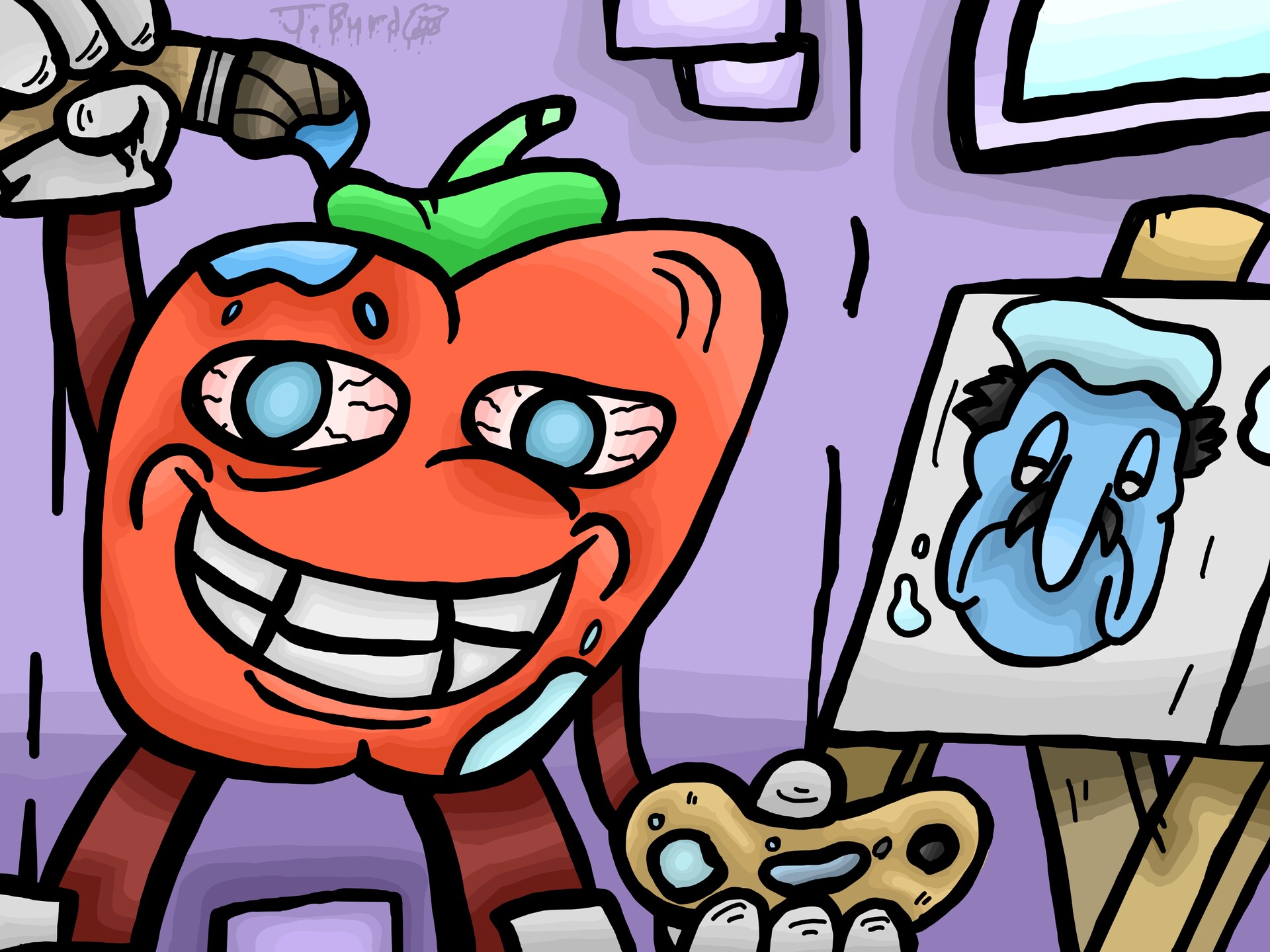 ArtStation - Pepperman Strikes