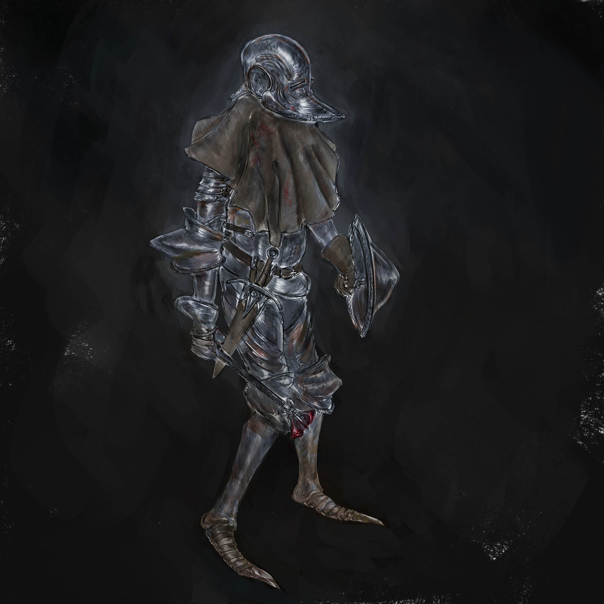 ArtStation - Daily: Ugly duckling knight