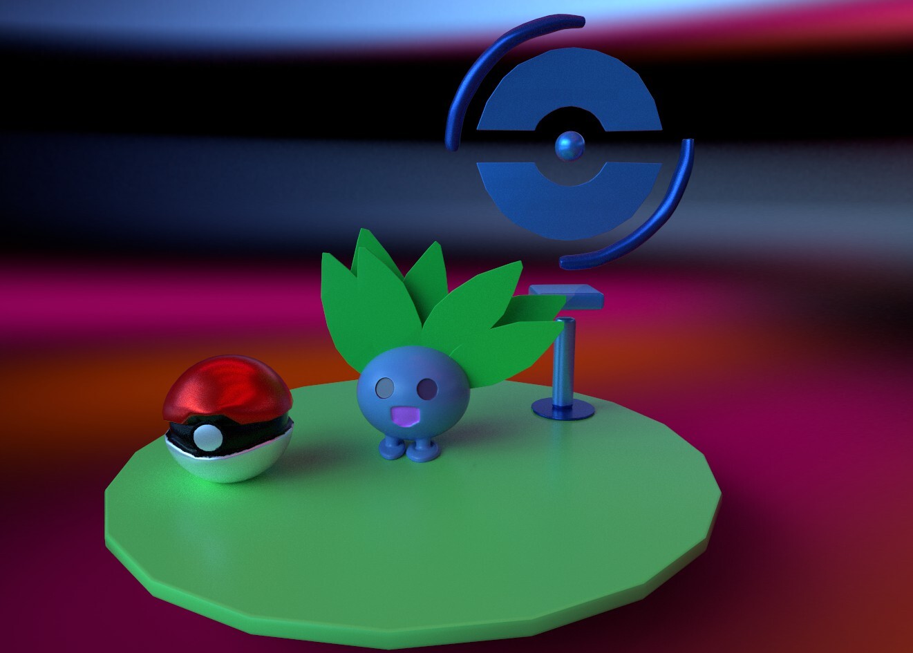 ArtStation - Pokemon Oddish