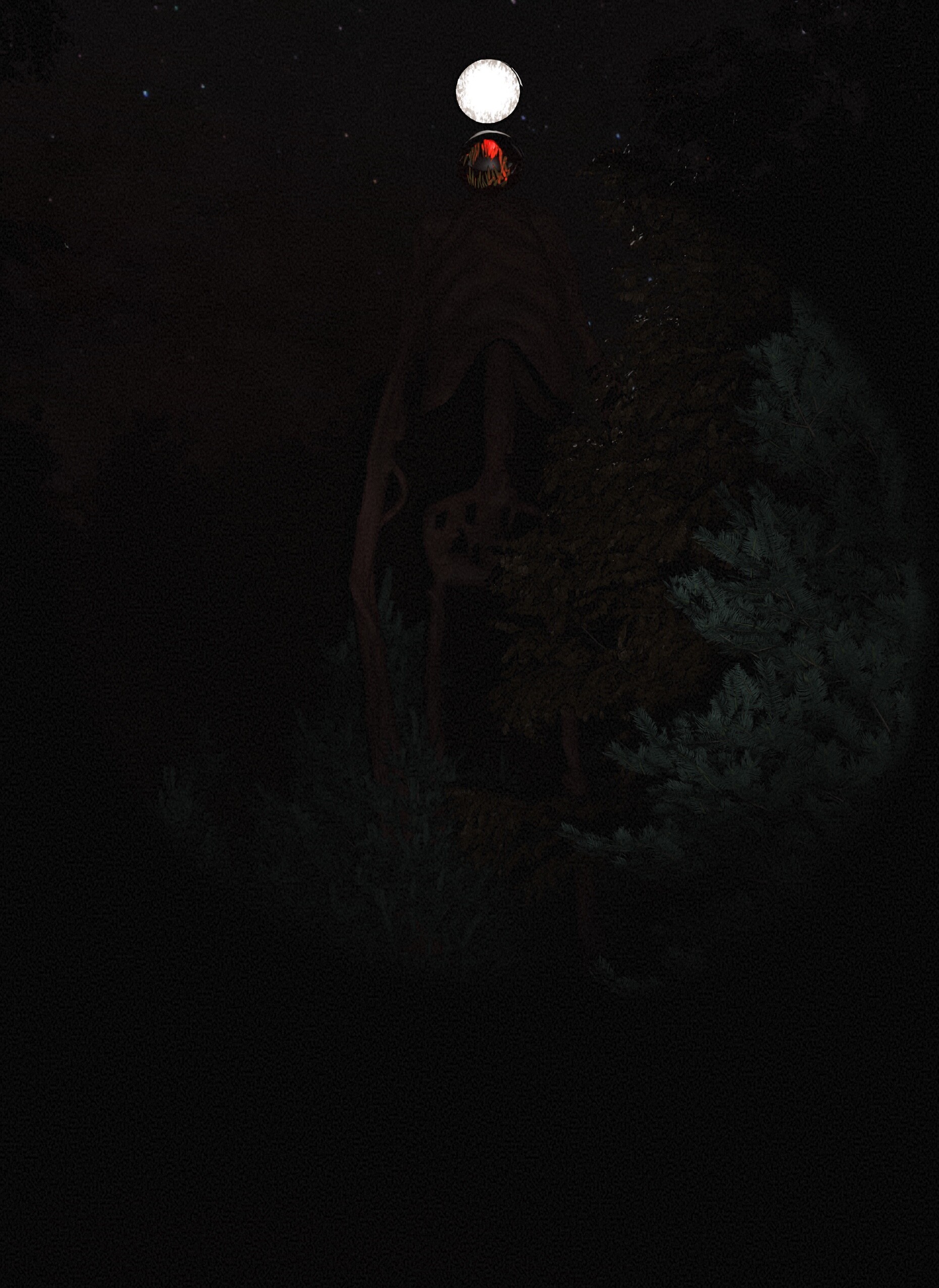 ArtStation - Scary Forest Creature