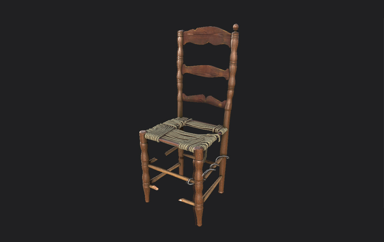 ArtStation - Chair 3D Prop