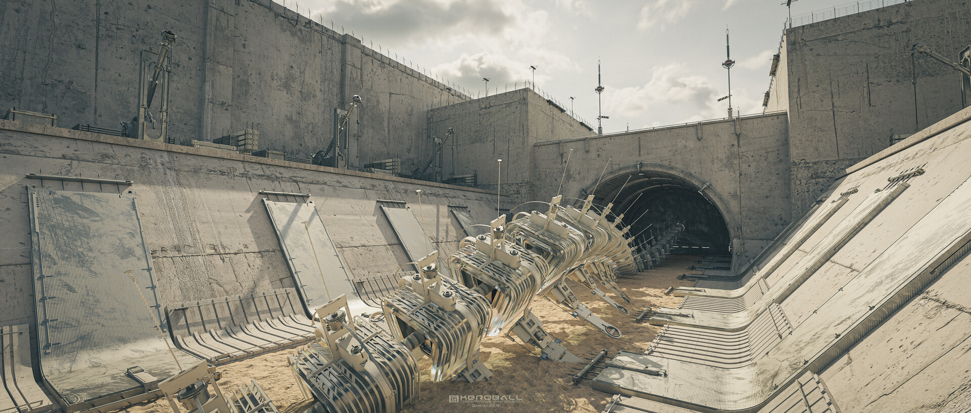 ArtStation - Archaeological excavation