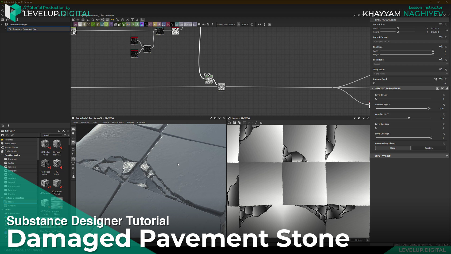 Levelup.Digital - Damaged Pavement Stone | Khayyam Naghiyev