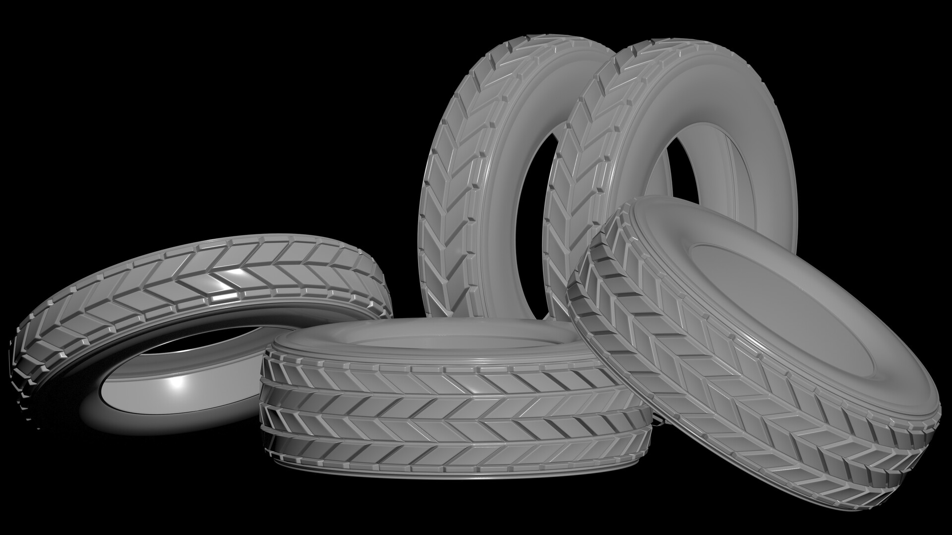 ArtStation - 3D Tires