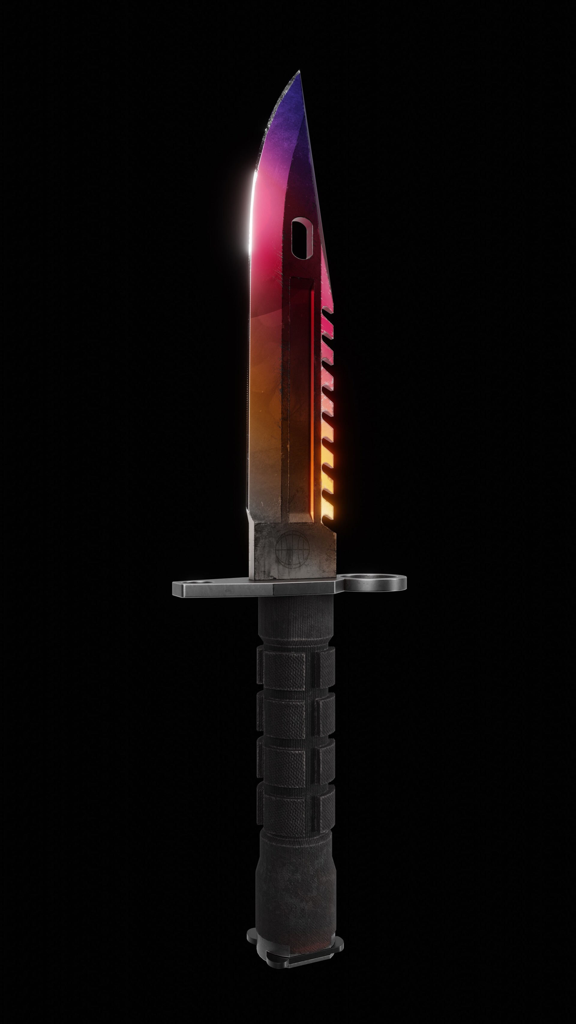 ArtStation - M9 Bayonet Fade, from CSGO