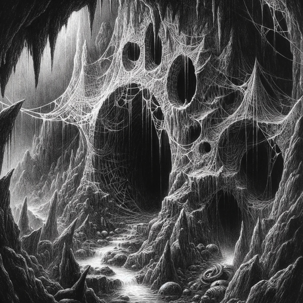 Bryan Sycamore - Shelob's Lair in Middle-earth