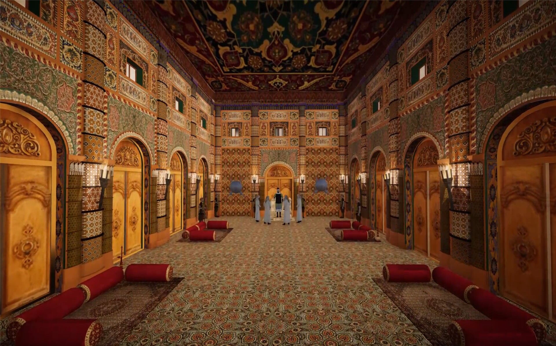 ArtStation - Castle Interior Hall