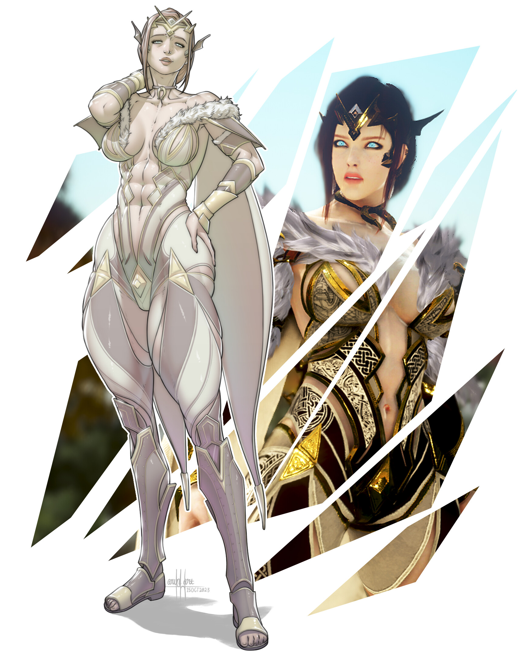 ArtStation - OC | BDO: Guardian (Leporem Outfit)