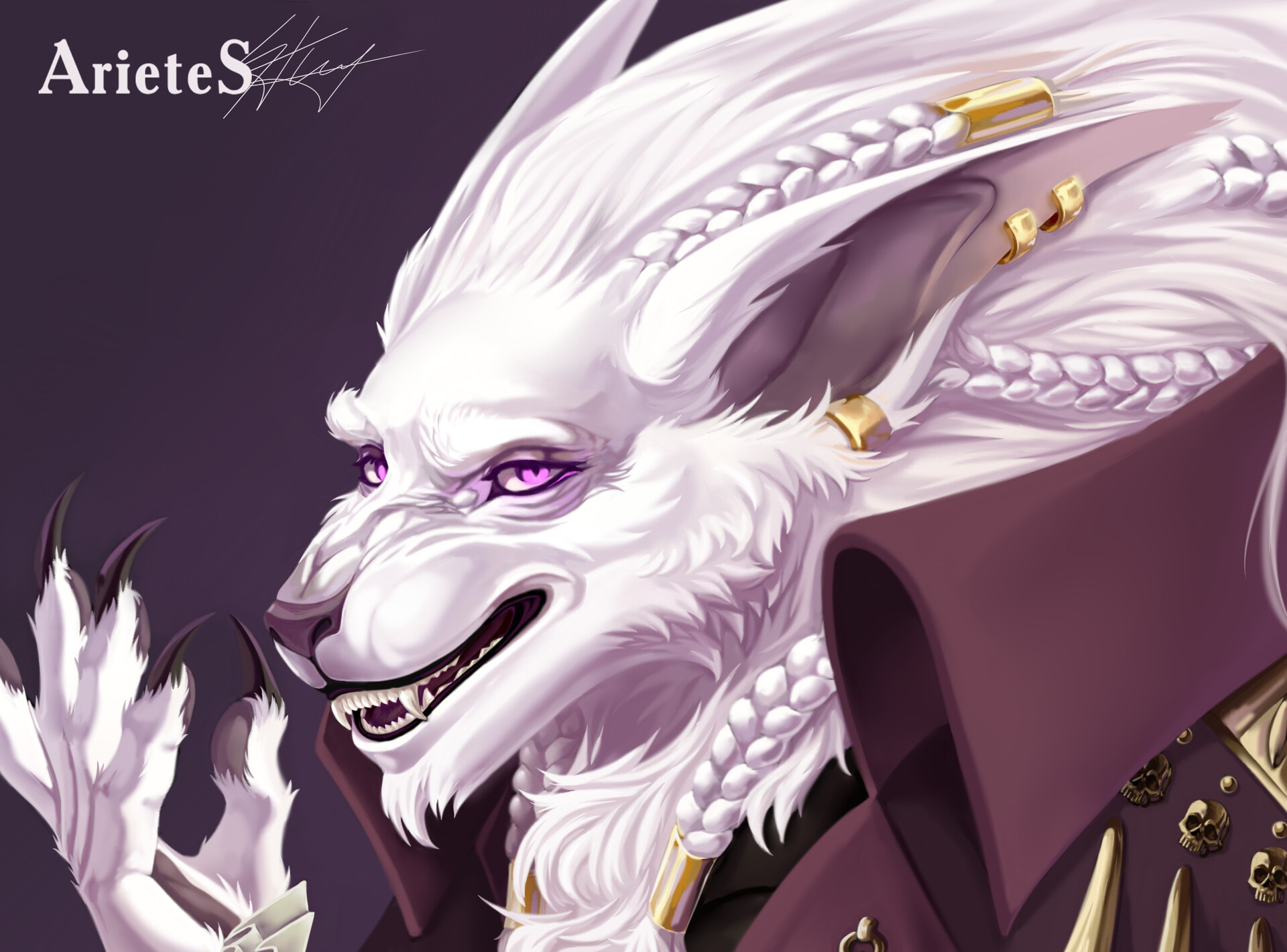 ArtStation - Mascot character portrait and banner