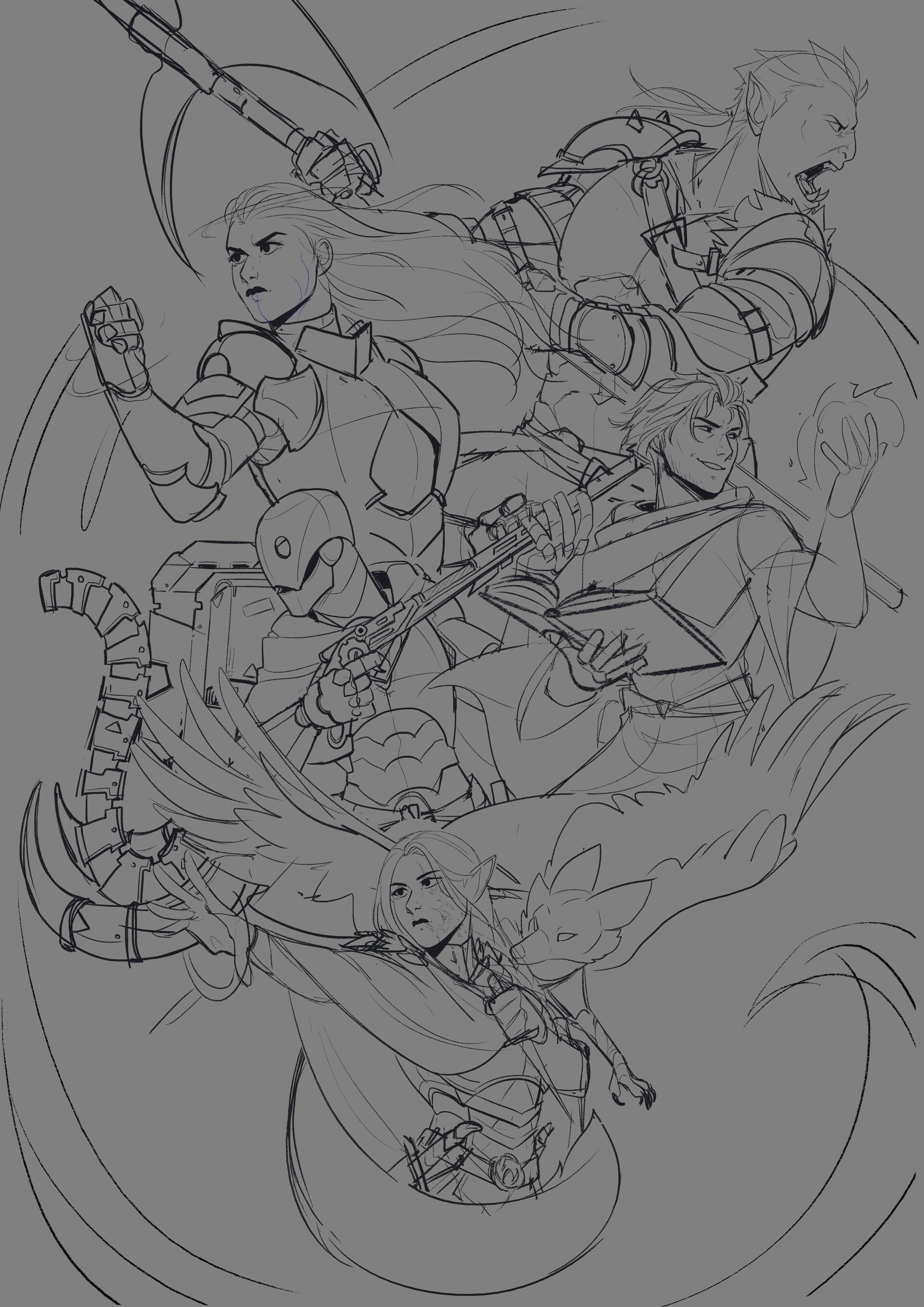 coloring pages of sound and fury