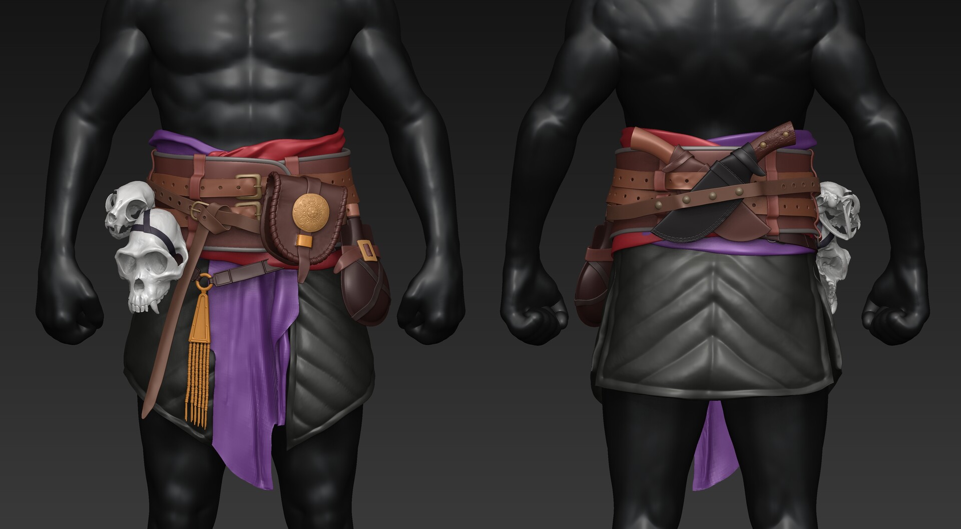 Clara Martínez Fiuza - WIP - Room8 Character Artist Test