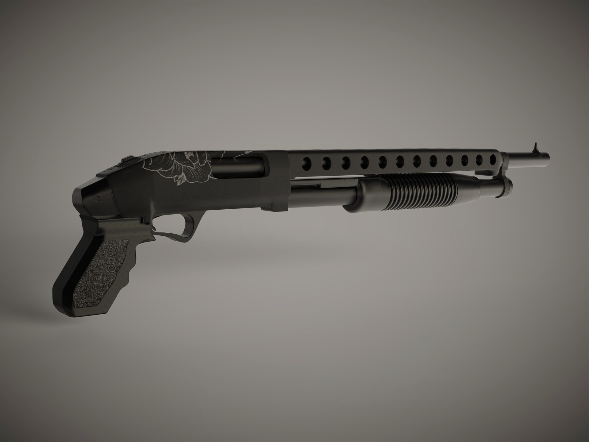 ArtStation - Concept Shotgun design