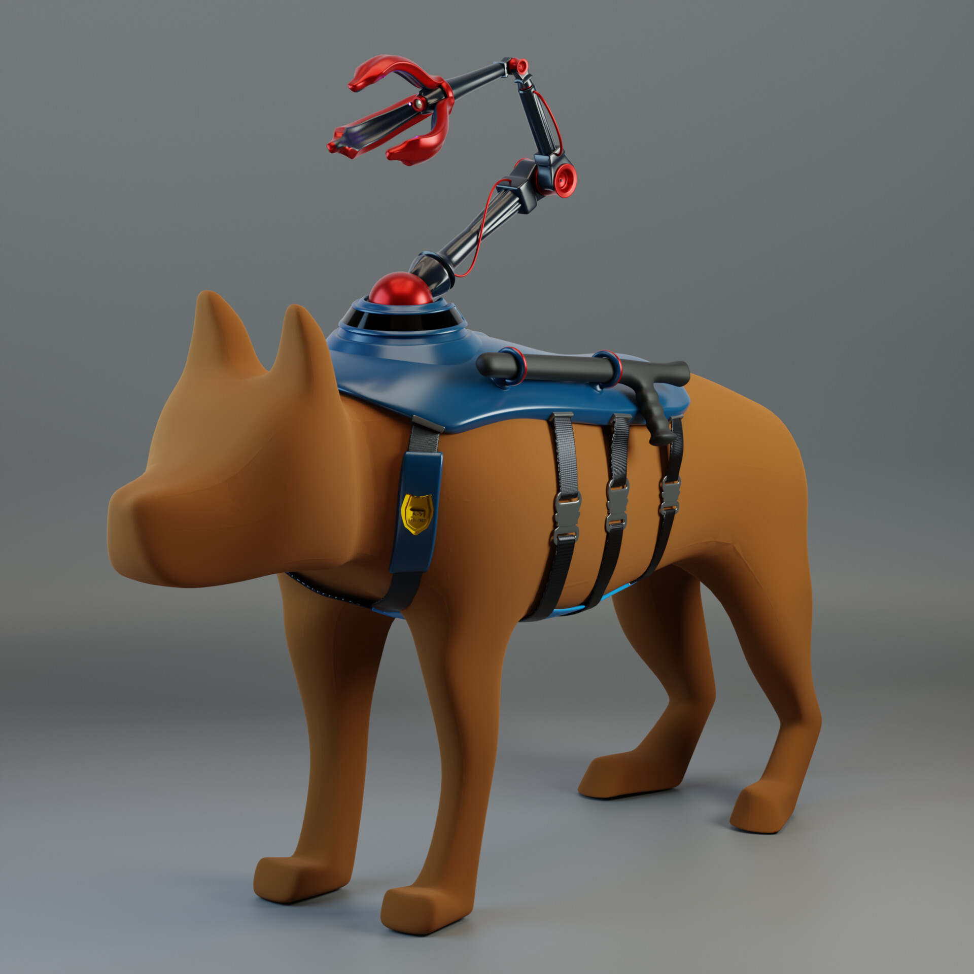 ArtStation - Smart body kit for dogs protecting order